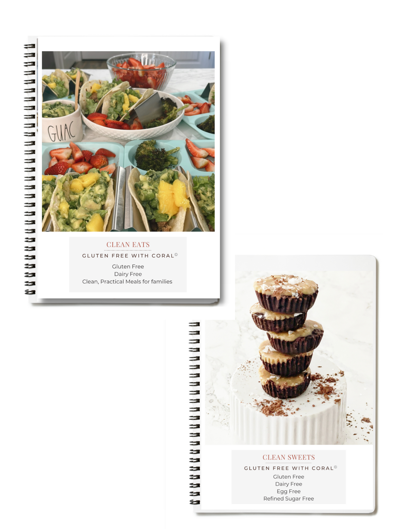 Clean Eats & Clean Sweets Recipe-Digital Book - Gluten Free with Coral